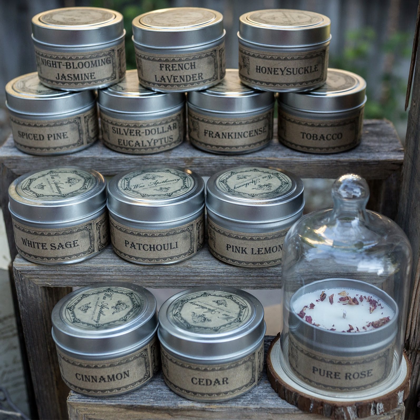 Travel Tin Candles – Wax Apothecary