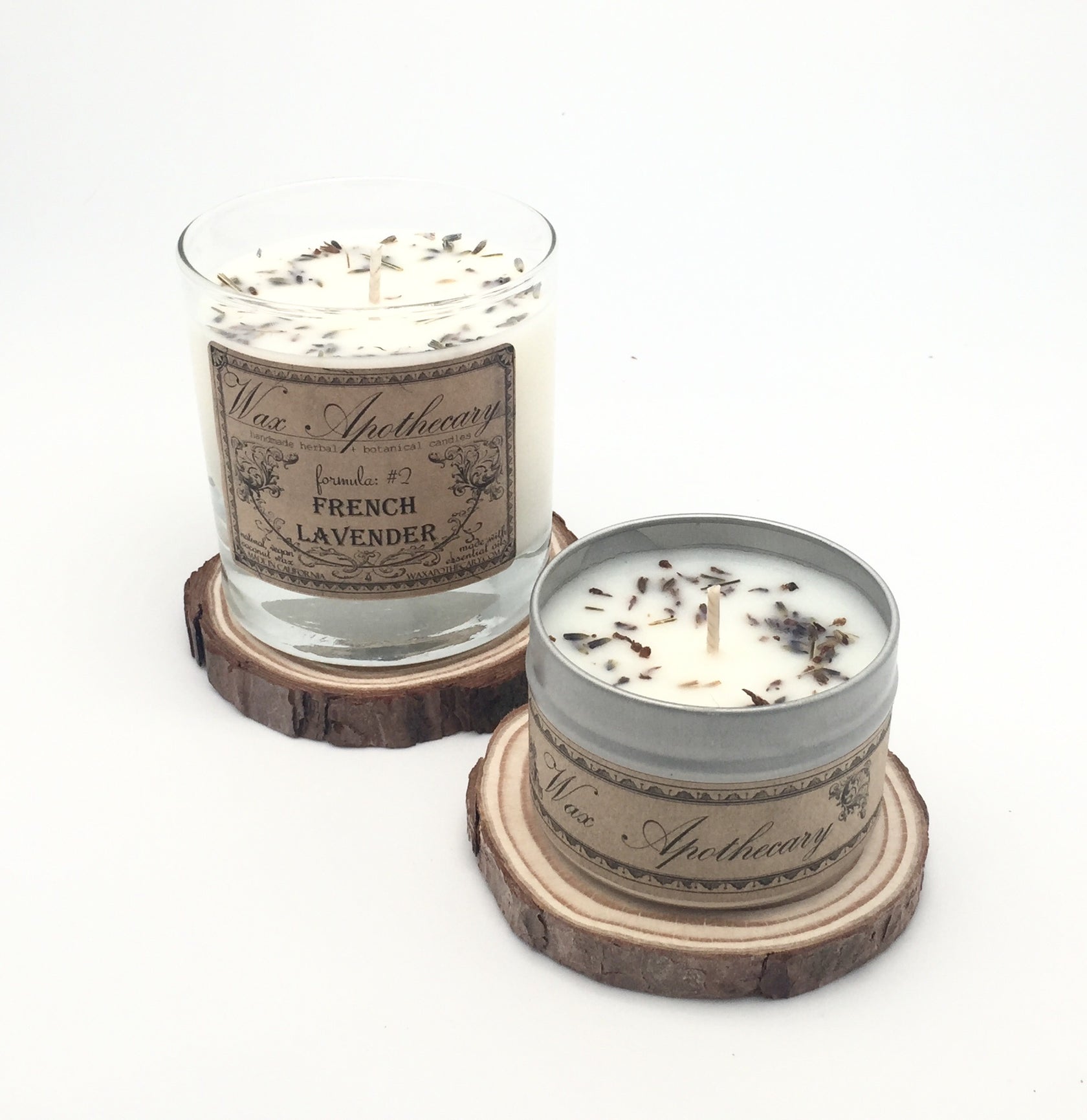 Wood Slice Candle Coaster – Wax Apothecary
